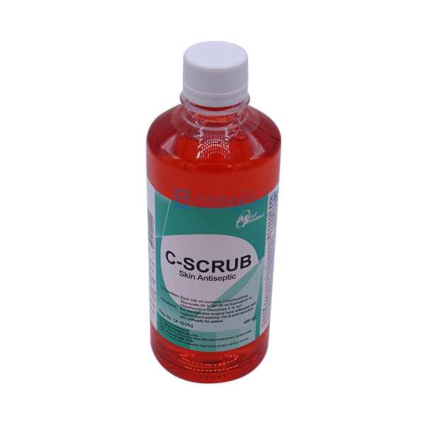 ซี สครับ น้ำยาฆ่าเชื้อ ล้างมือแพทย์ C-Scrub 5000 ml. - Bcosmo จำหน่าย ...